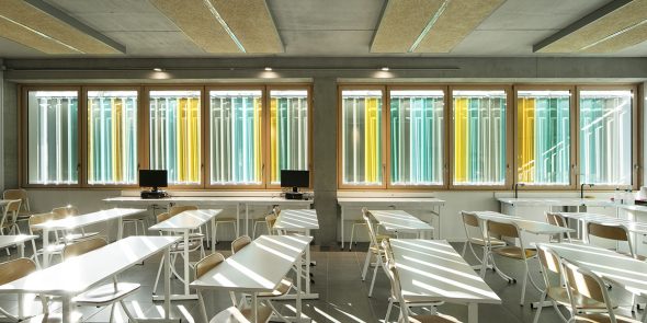 Le collège de Champier dans la selection ArchDaily 2022 Building of the ...